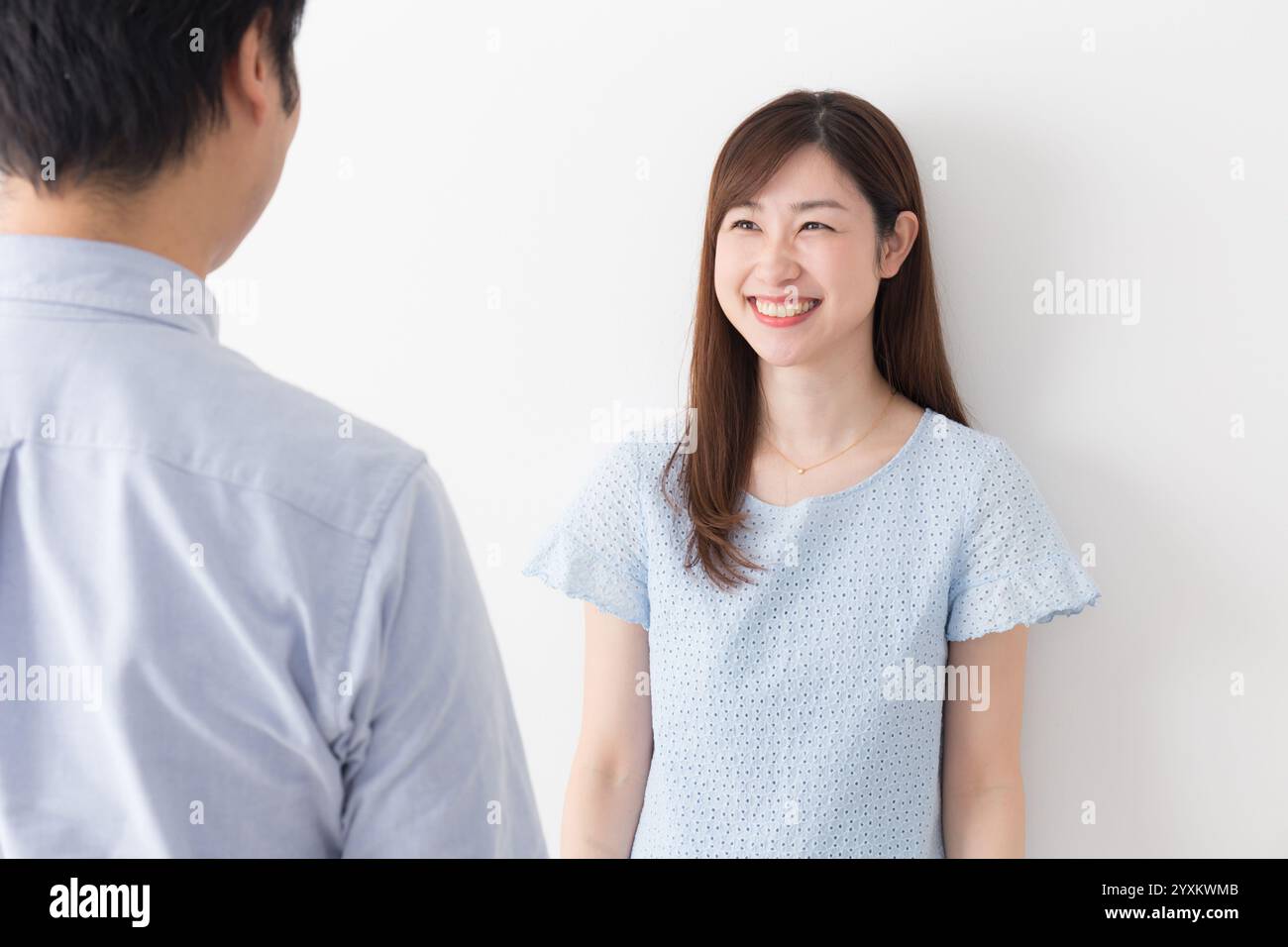Japanese male and female Stock Photo - Alamy