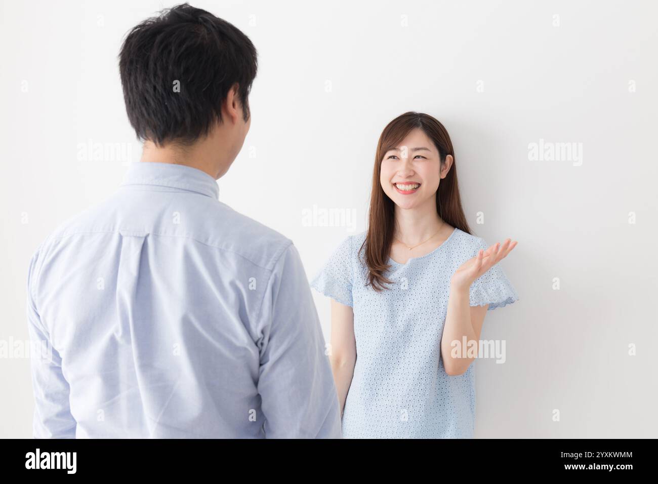 Japanese male and female Stock Photo - Alamy