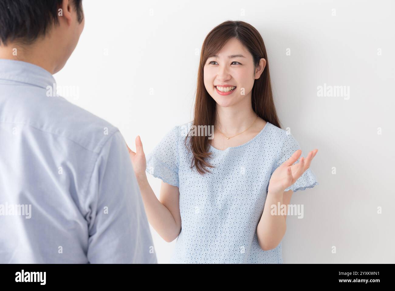Japanese male and female Stock Photo - Alamy