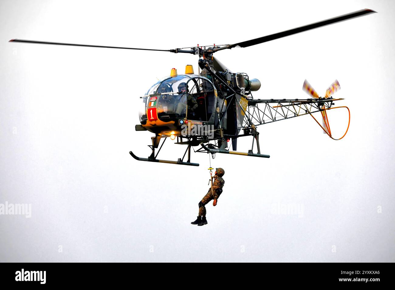 Kolkata, India. 16th Dec, 2024. The Indian Air Force is showing an ...