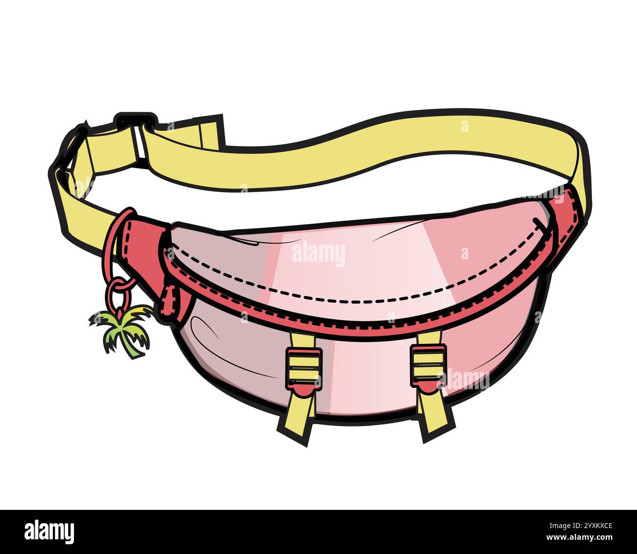 Girls belt bag illustration hi-res stock photography and images - Alamy