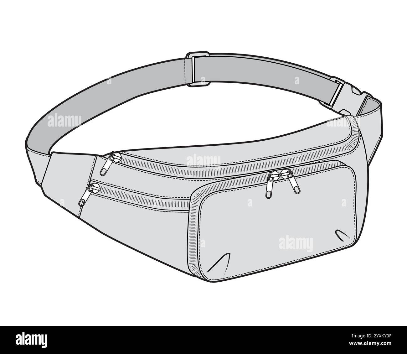 Fanny pack sketch hi-res stock photography and images - Alamy
