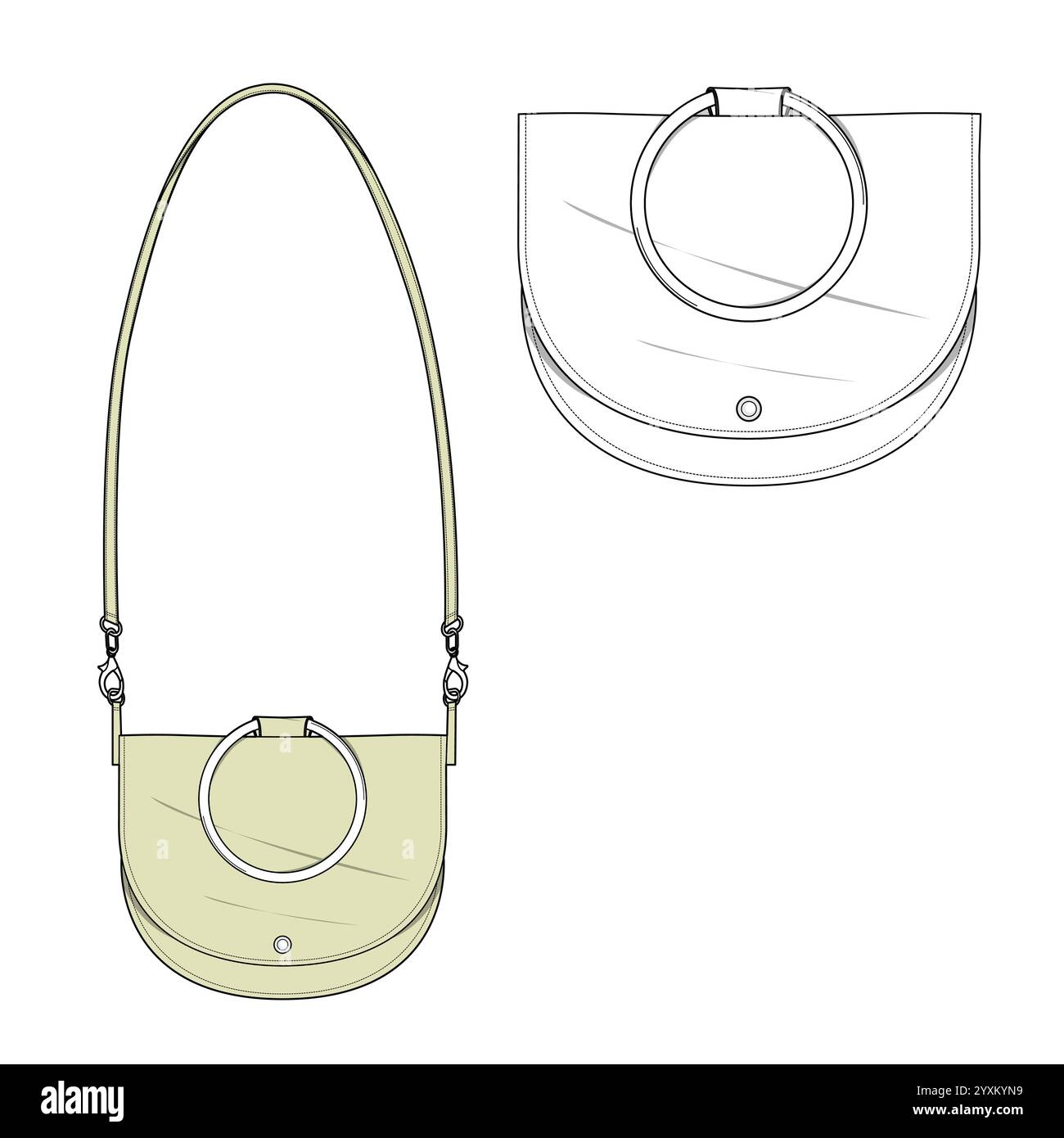 Ladies bags clipart hi-res stock photography and images - Alamy