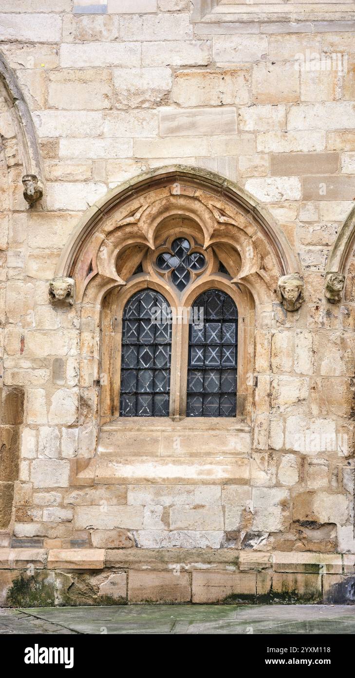 Window in the 14th century Exchequergate building leading to the ...