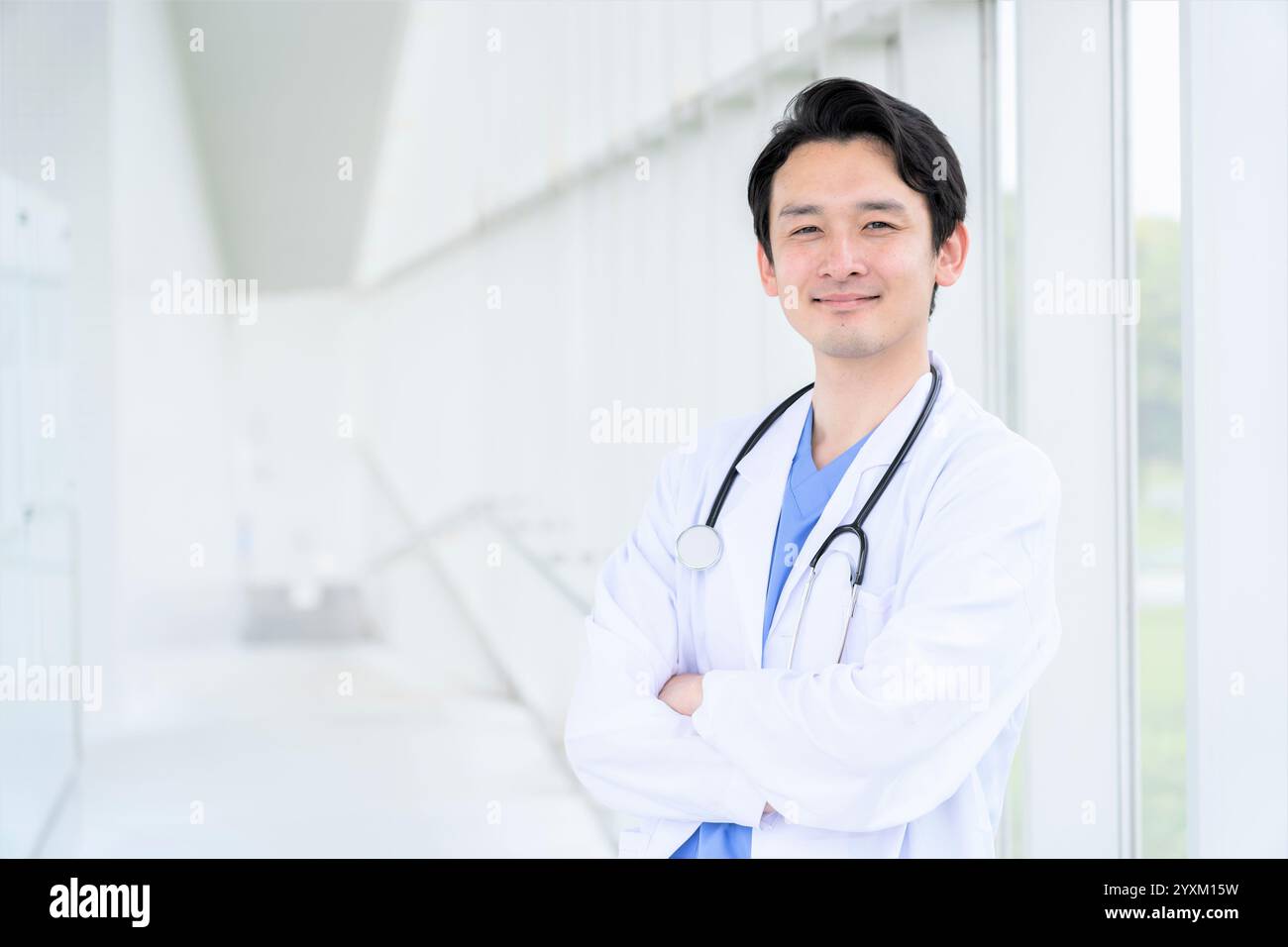 Japanese male doctor Stock Photo - Alamy