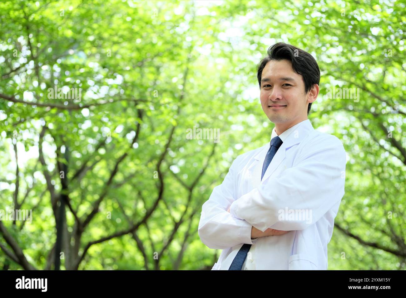 Japanese male doctor Stock Photo - Alamy