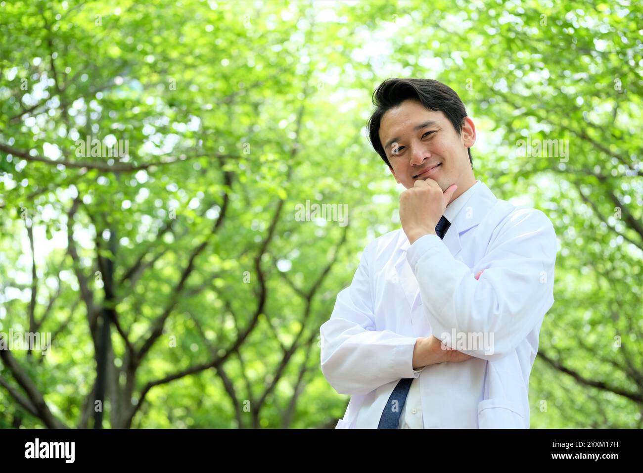 Japanese male doctor Stock Photo - Alamy