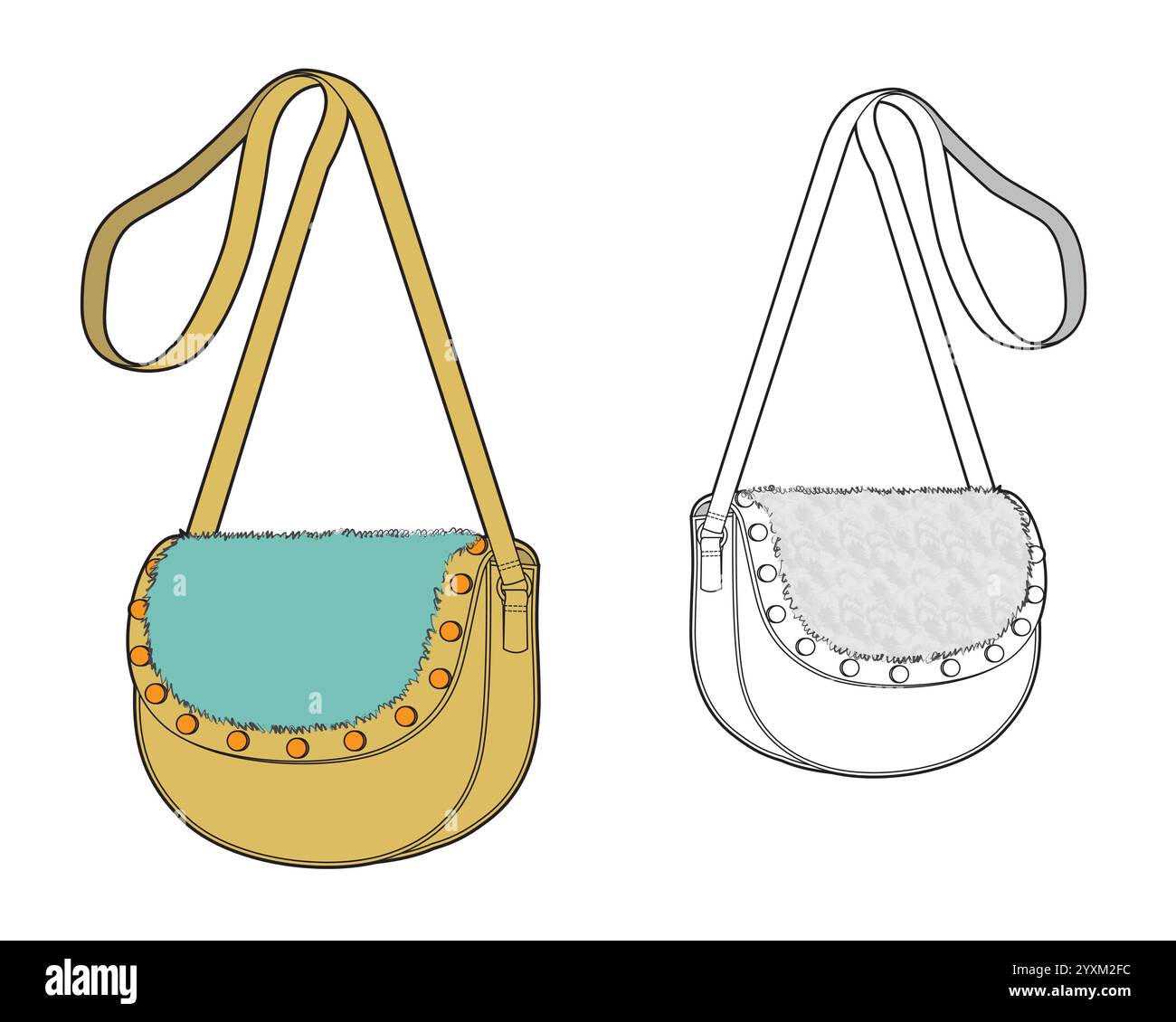 Crossbody saddle bag hi-res stock photography and images - Alamy