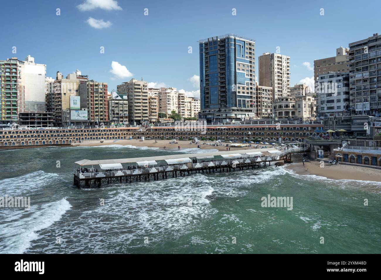 Alexandria egypt skyline cityscape hi-res stock photography and images ...