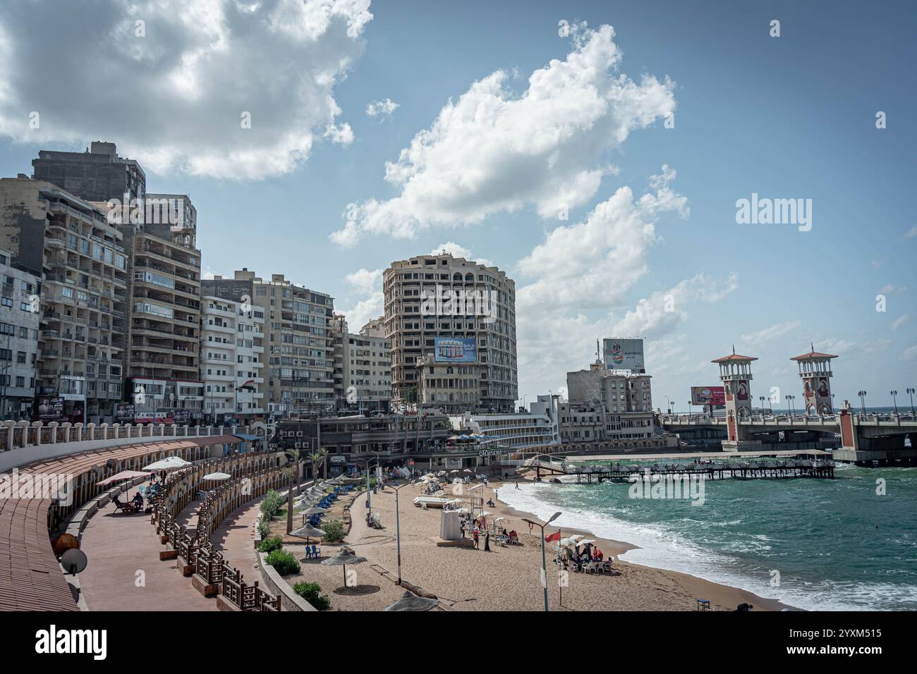 Alexandria egypt skyline cityscape hi-res stock photography and images ...
