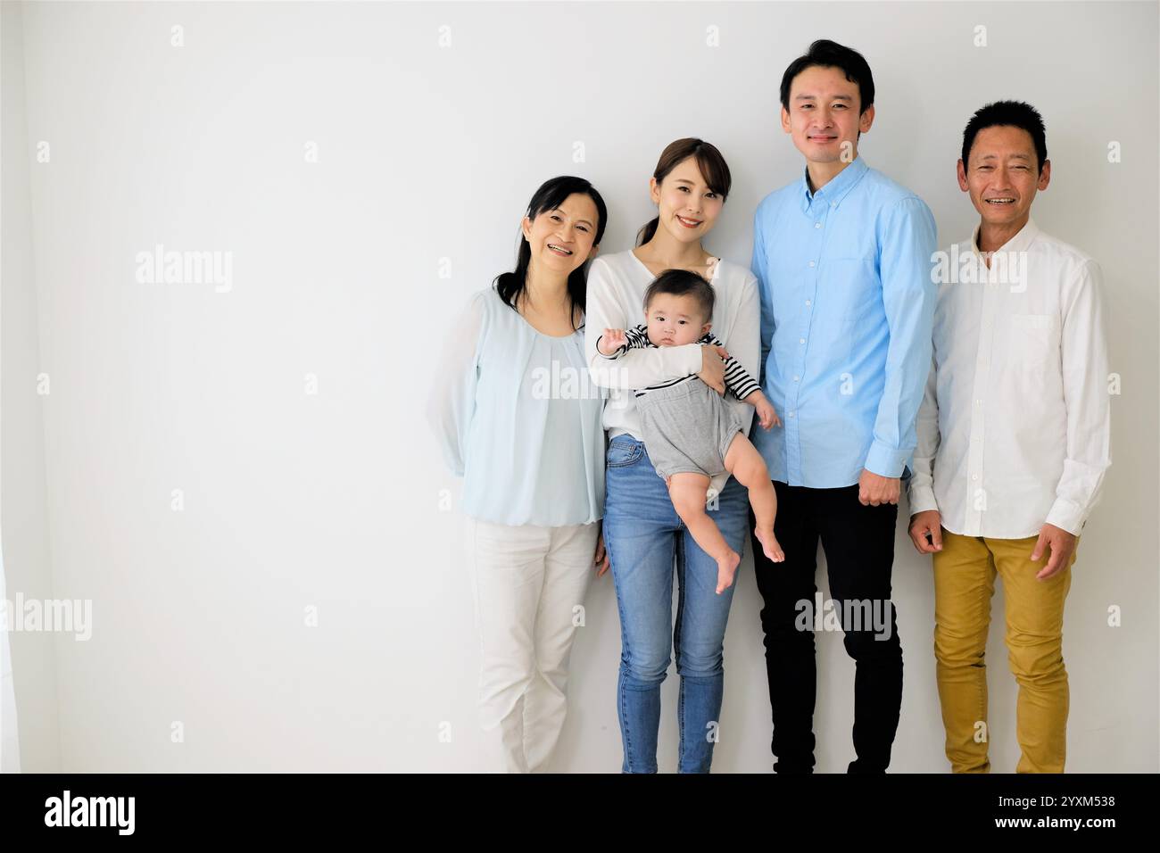 Three generation family Stock Photo - Alamy