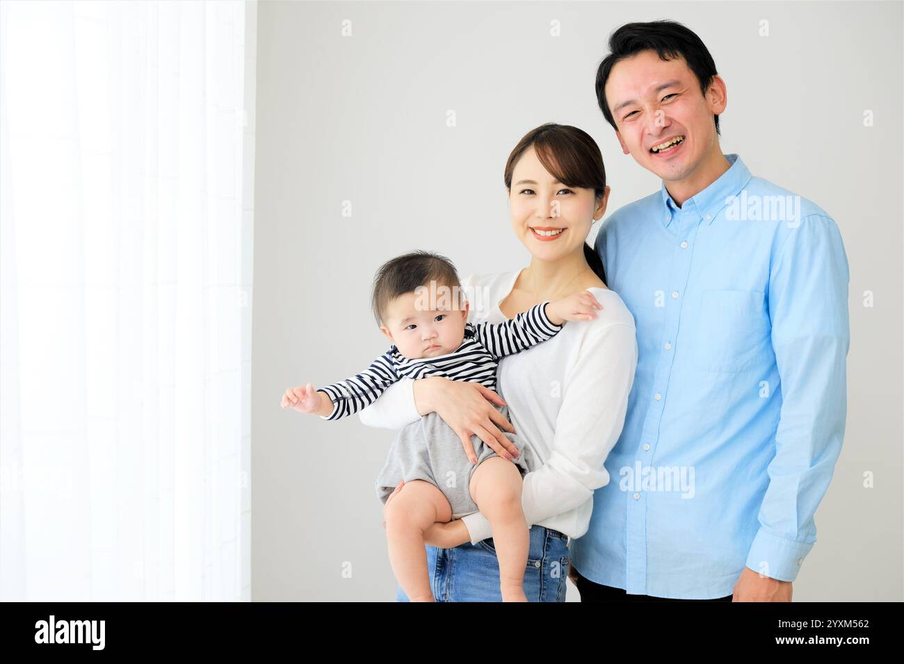 Japanese parent and child Stock Photo - Alamy
