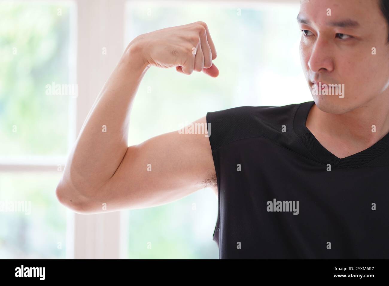 Man making a power hump Stock Photo - Alamy