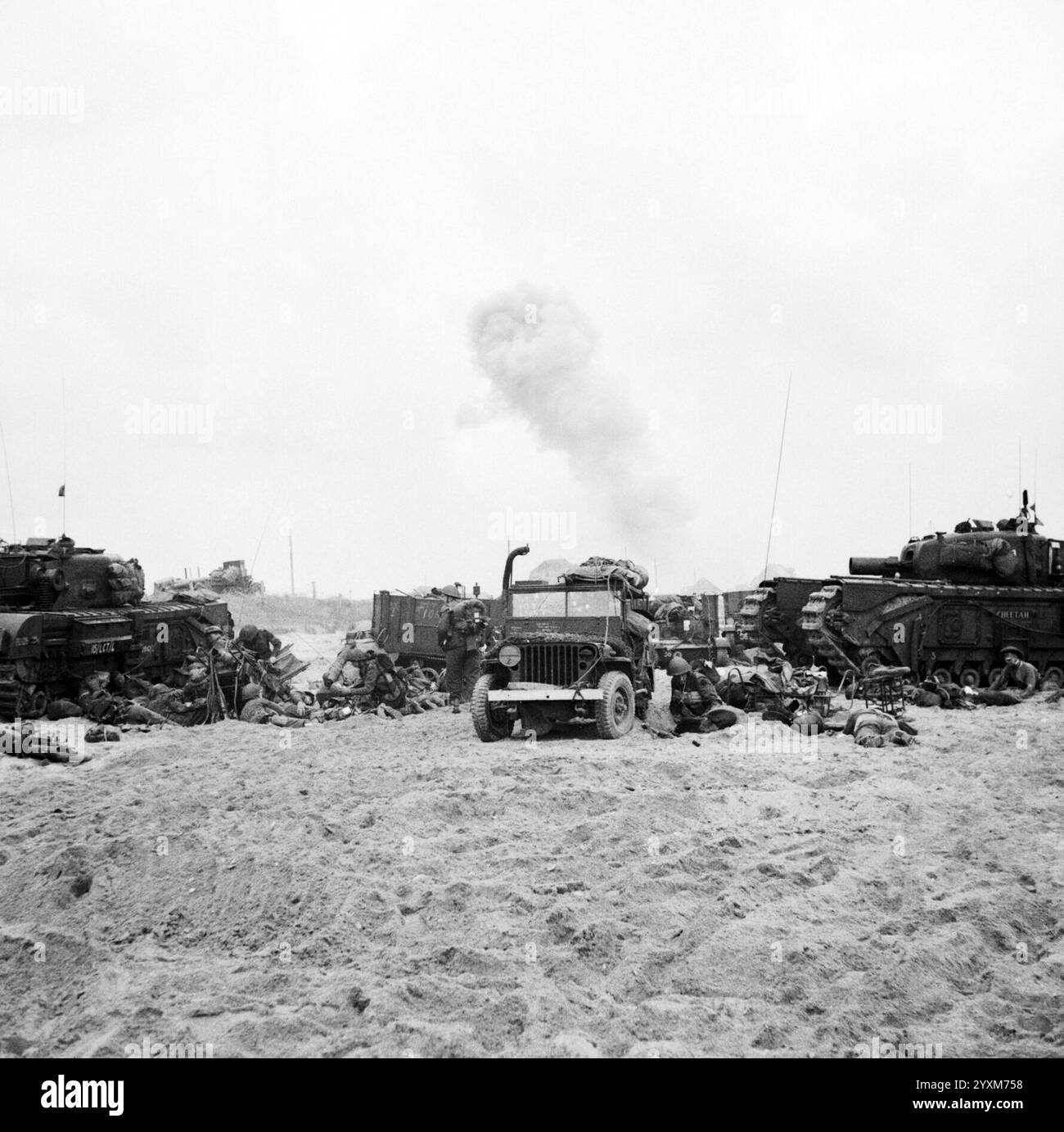 D-day - British Forces during the Invasion of Normandy, 6th June 1944 ...