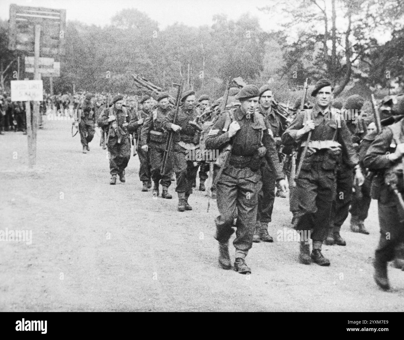 4 commando brigade Black and White Stock Photos & Images - Alamy