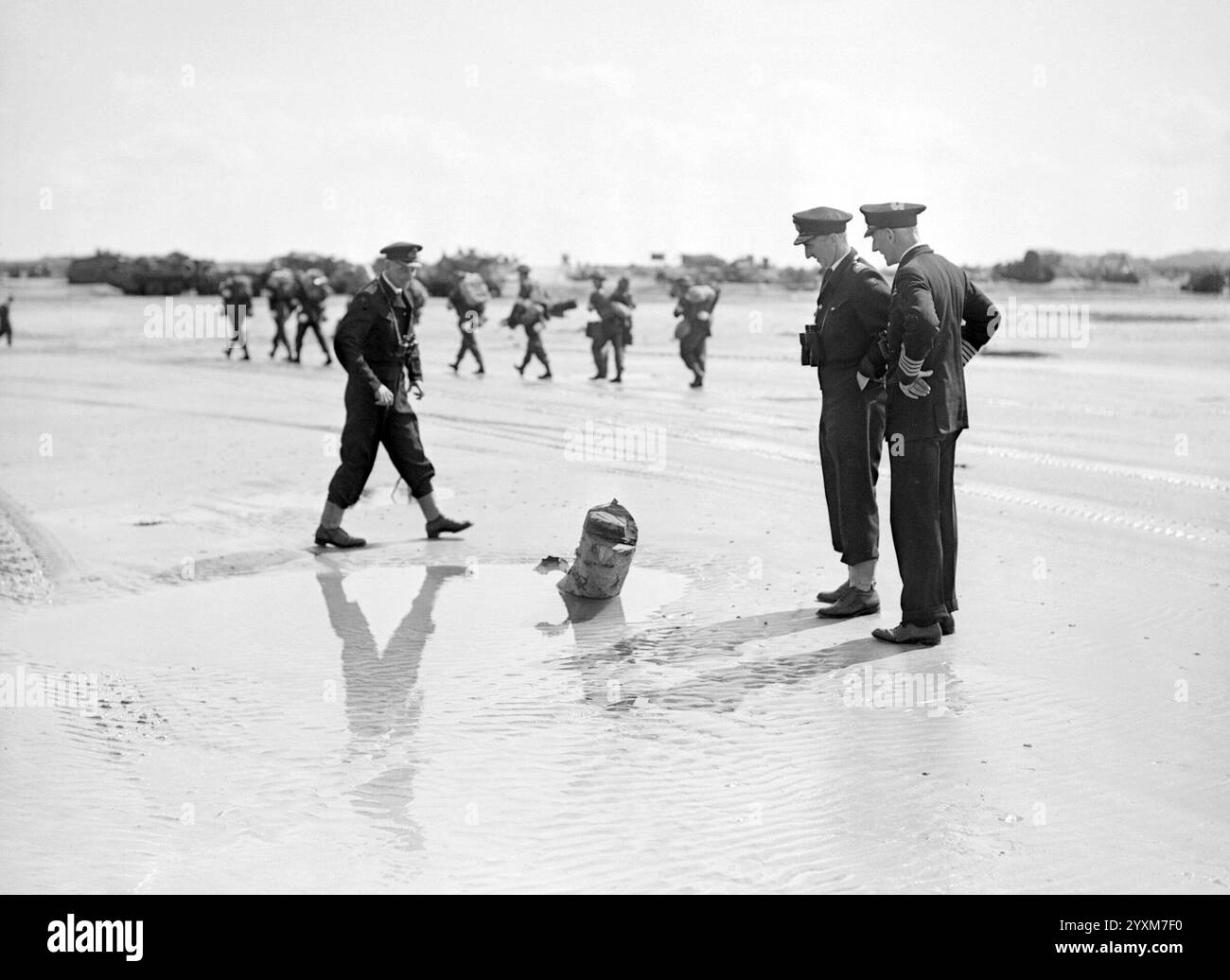 The Royal Navy during the Second World War. Operation Overlord (the ...