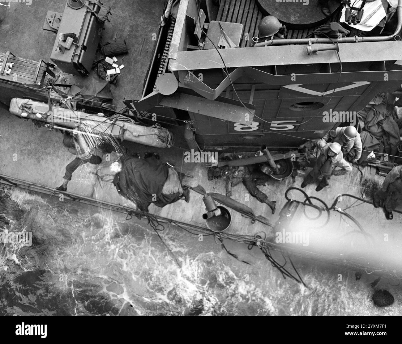 Survivors allied invasion ship hi-res stock photography and images - Alamy