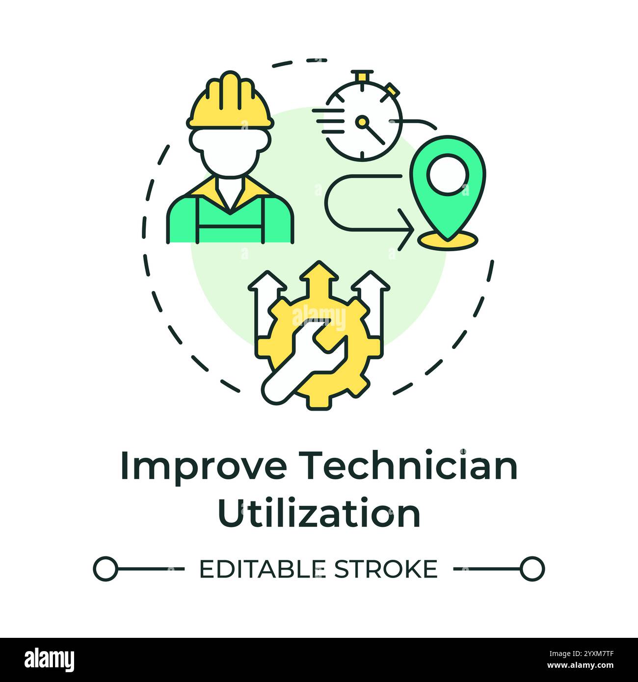 Productive field Stock Vector Images - Alamy