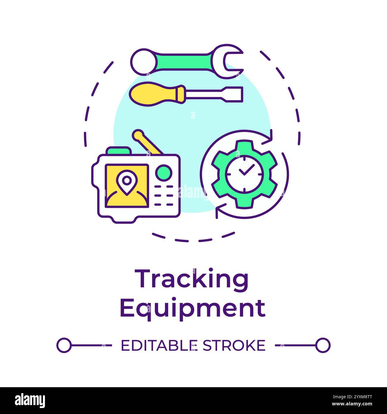 Multi tracking Stock Vector Images - Alamy