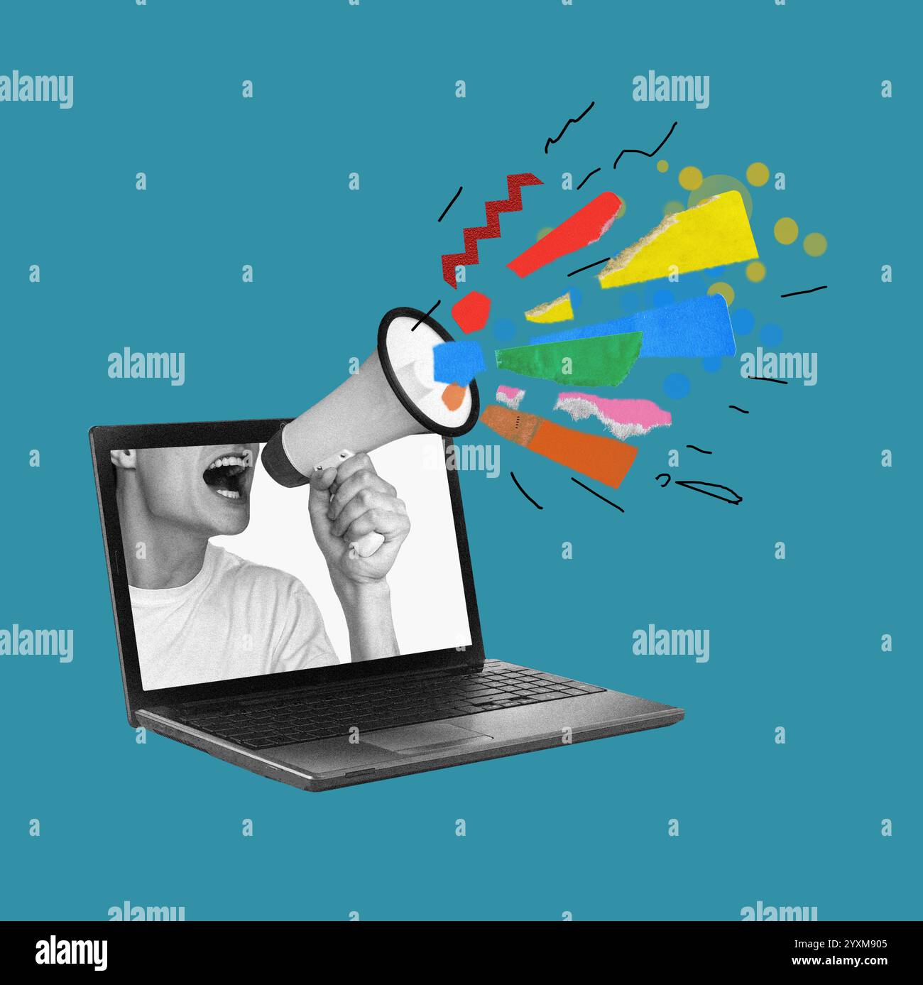 Exclamation burst hi-res stock photography and images - Alamy