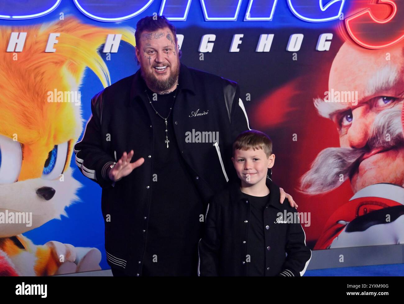 Los Angeles, United States. 16th Dec, 2024. US singer Jelly Roll and ...