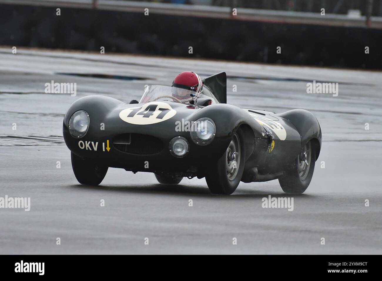 Lukas Halusa, Alex Ames, Jaguar D-Type, Royal Automobile Club Woodcote ...