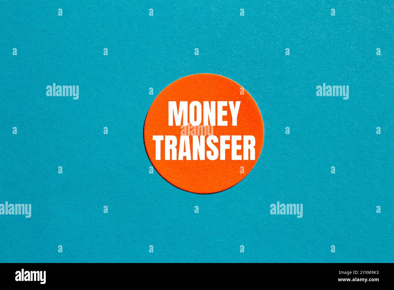 Blue round symbol digital hi-res stock photography and images - Alamy