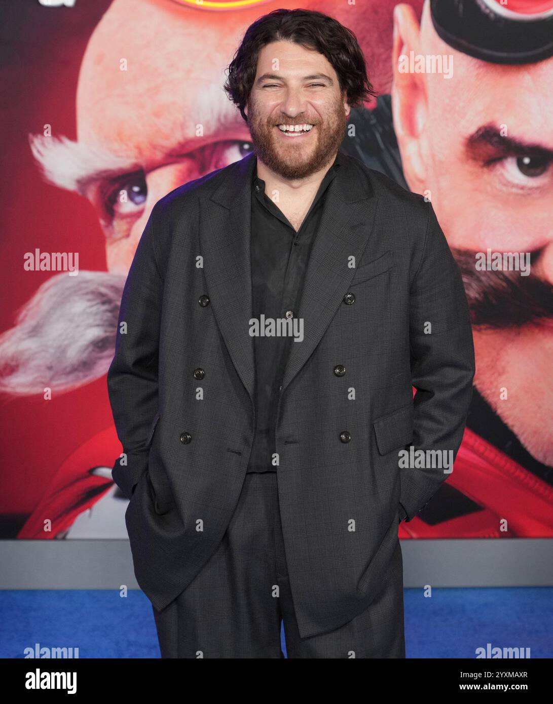 Adam Pally arrives at the Paramount's SONIC THE HEDGEHOG 3 Los Angeles ...
