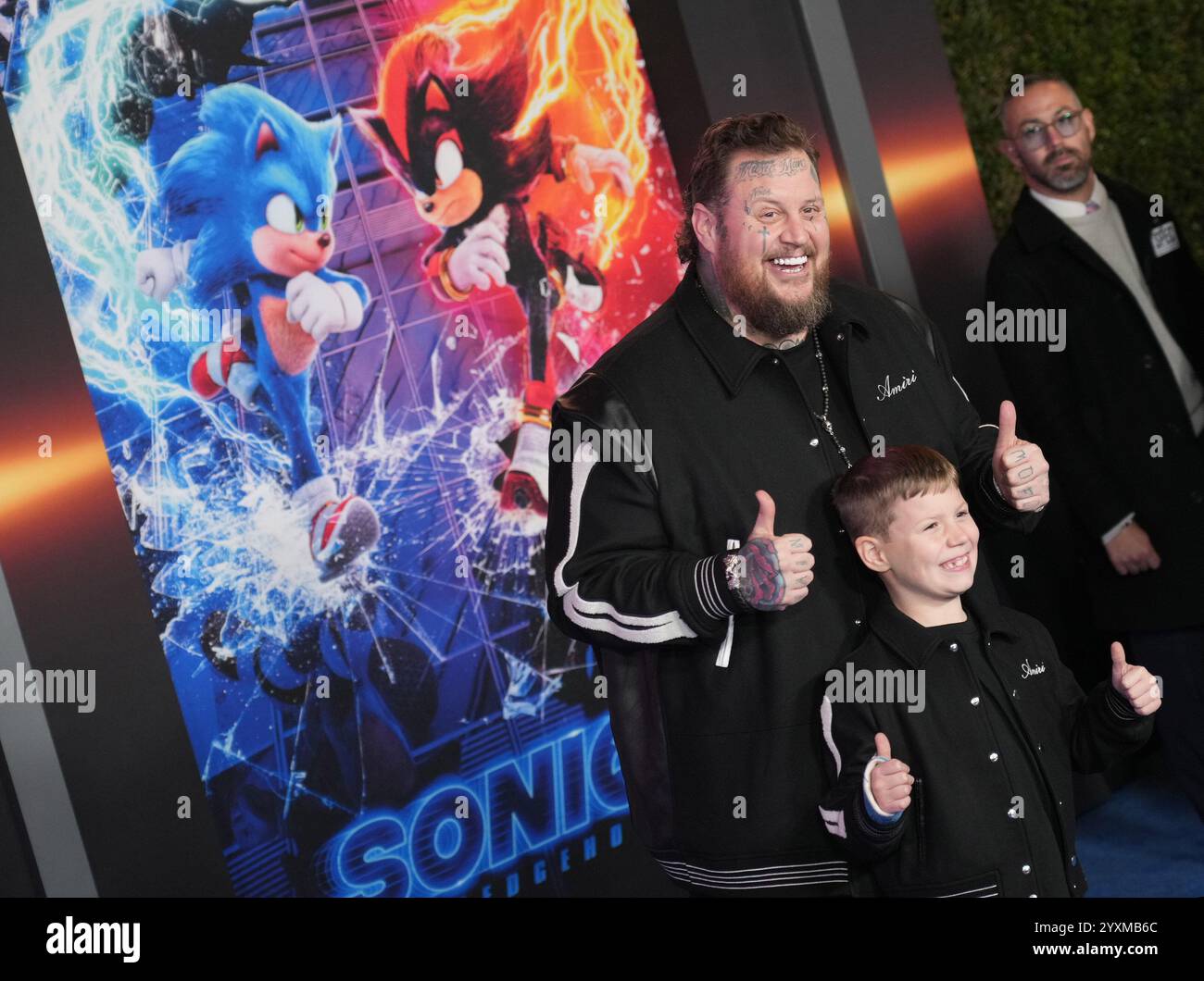 Los Angeles, USA. 16th Dec, 2024. (L-R) Jelly Roll and Noah Buddy ...