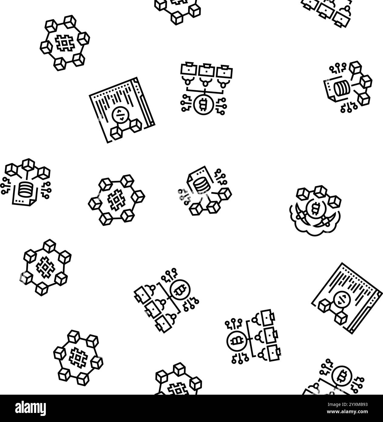 Cryptocurrency mining rig Black and White Stock Photos & Images - Alamy