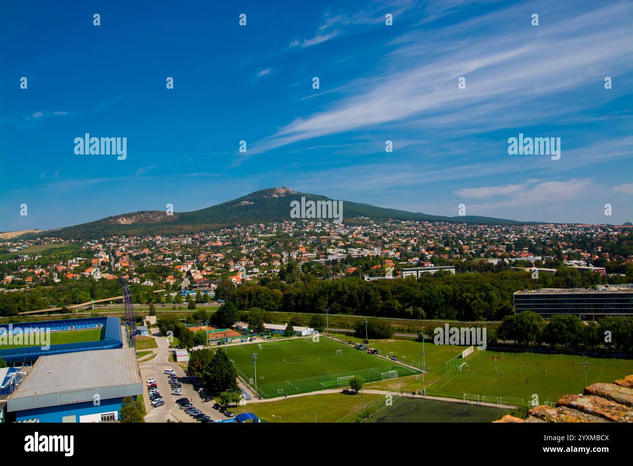 Landscape of Nitra city from the castle in Slovakia Stock Photo - Alamy