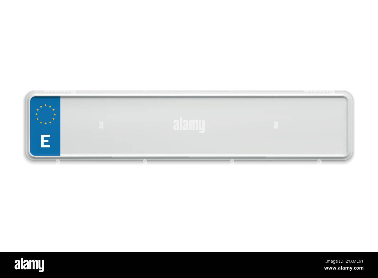 Spanish number plate Stock Vector Images - Alamy