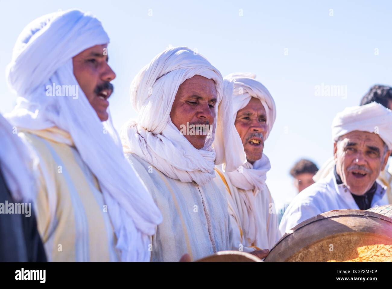 Merzouga, Morocco, 12, 6, 2023. A traditional Berber wedding takes ...
