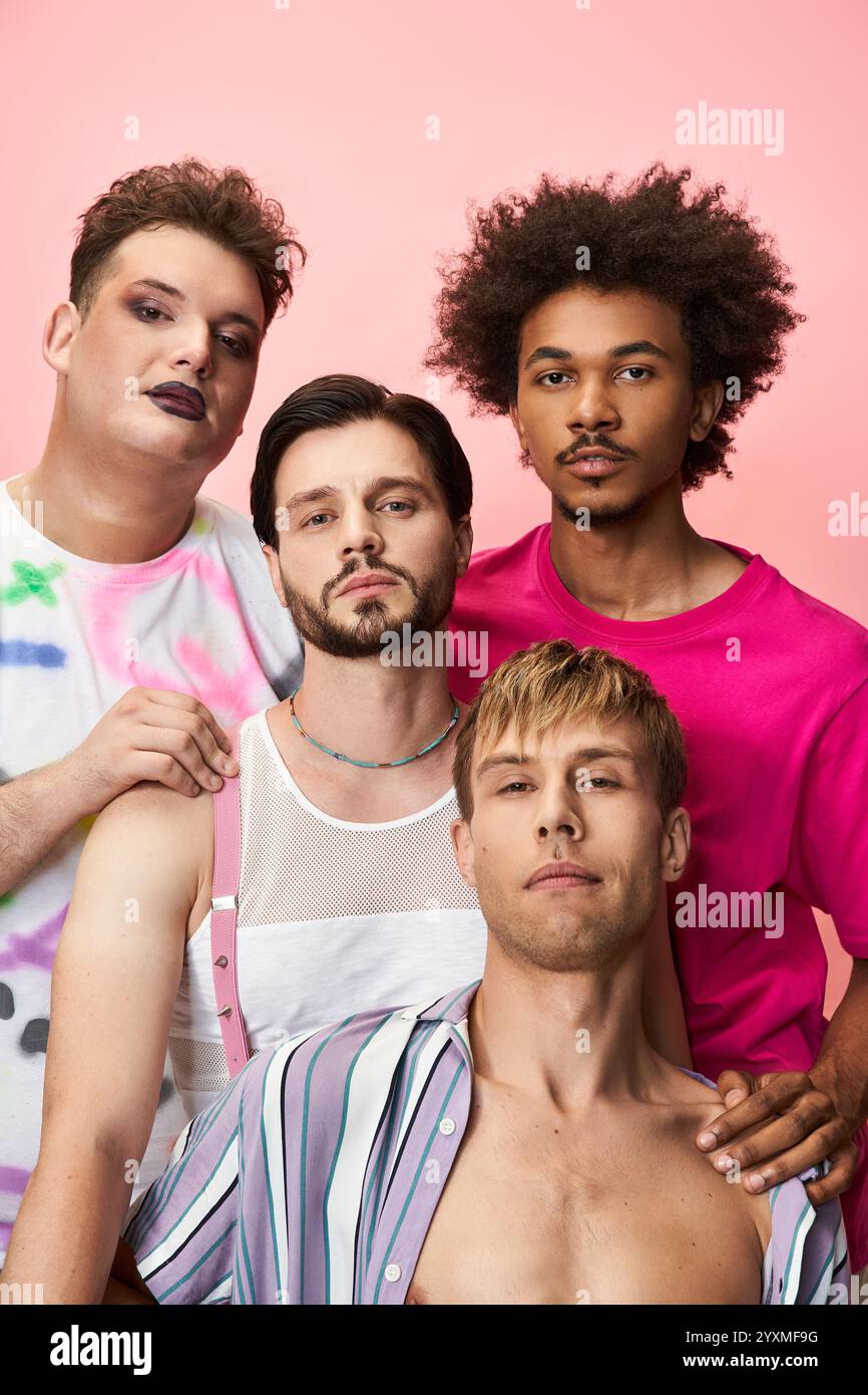 Four individuals express their vibrant queer identity through fashion ...