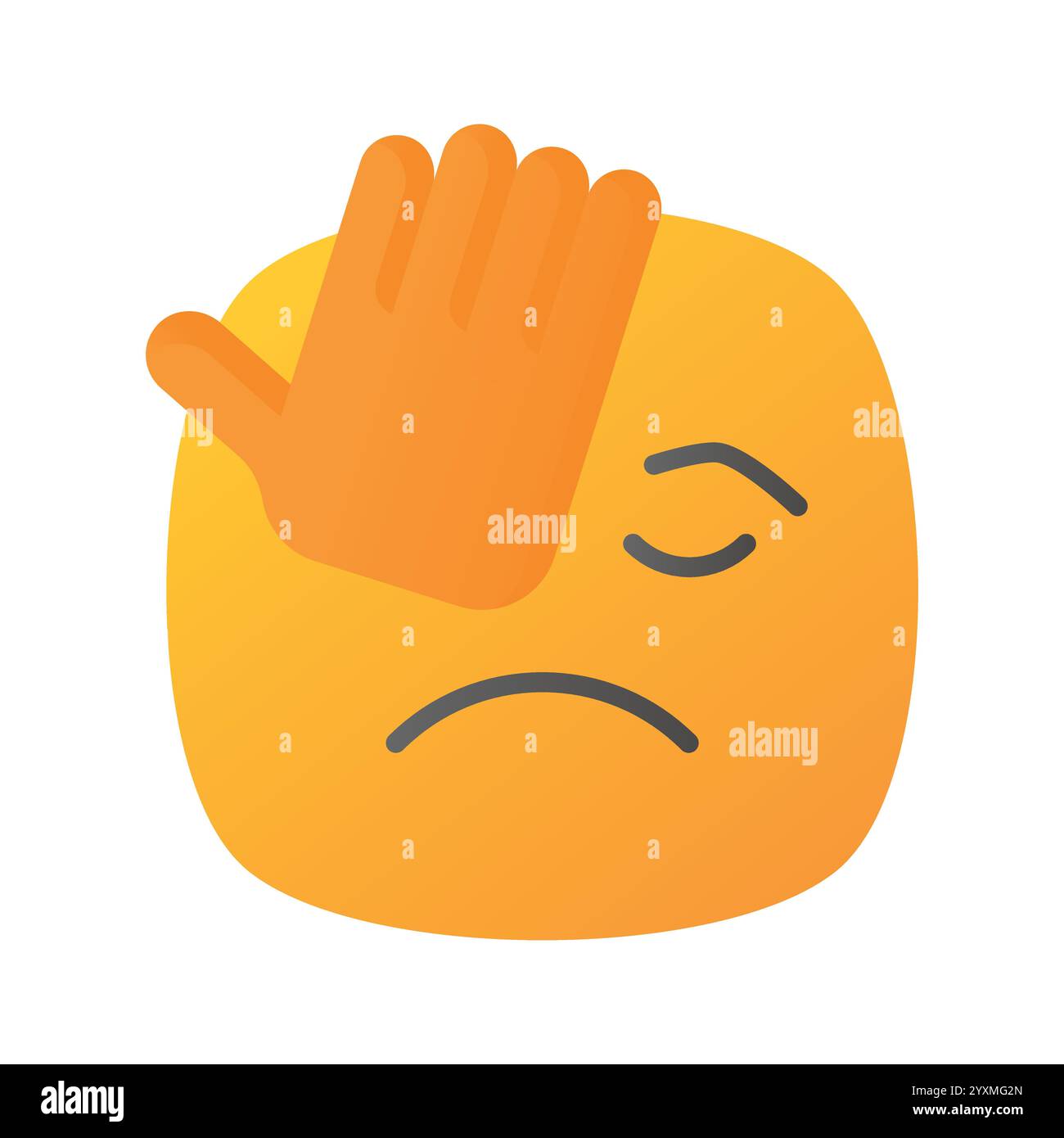 Facepalm emoji hi-res stock photography and images - Alamy