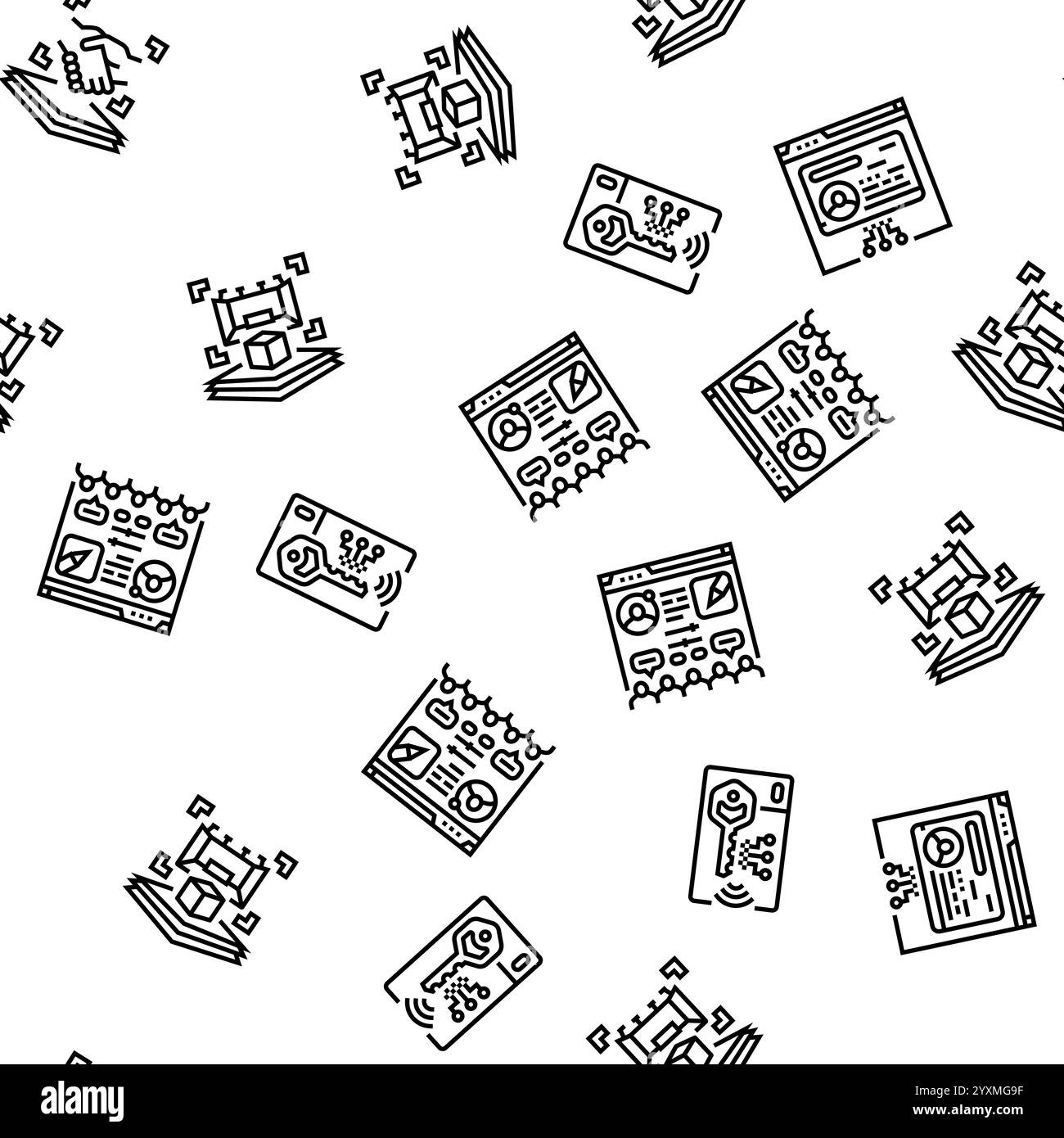 Virtual event conference convention Cut Out Stock Images & Pictures - Alamy