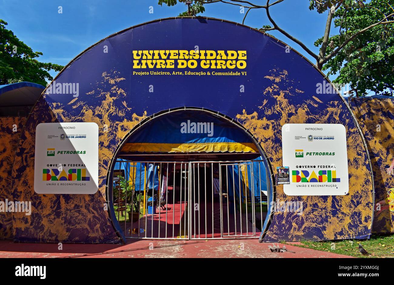 RIO DE JANEIRO, BRAZIL - December 13, 2024: Social project for the ...