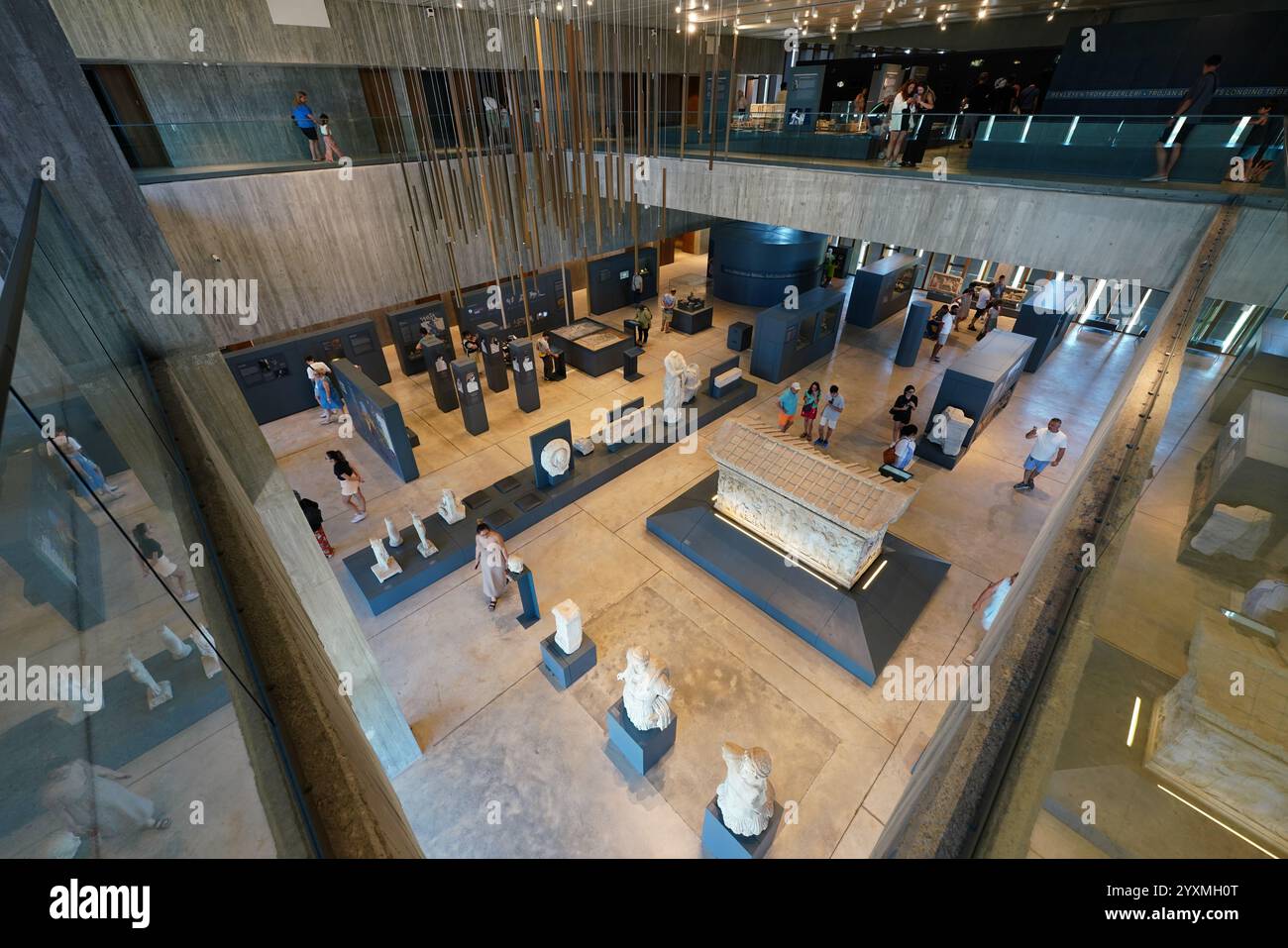 CANAKKALE, TURKIYE - JUNE 19, 2024: Troy ancient city museum in ...