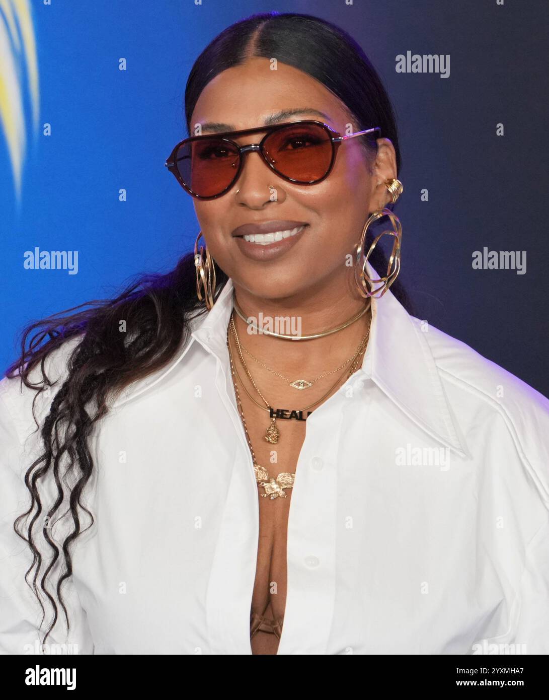 Los Angeles, USA. 16th Dec, 2024. Melanie Fiona arrives at the ...