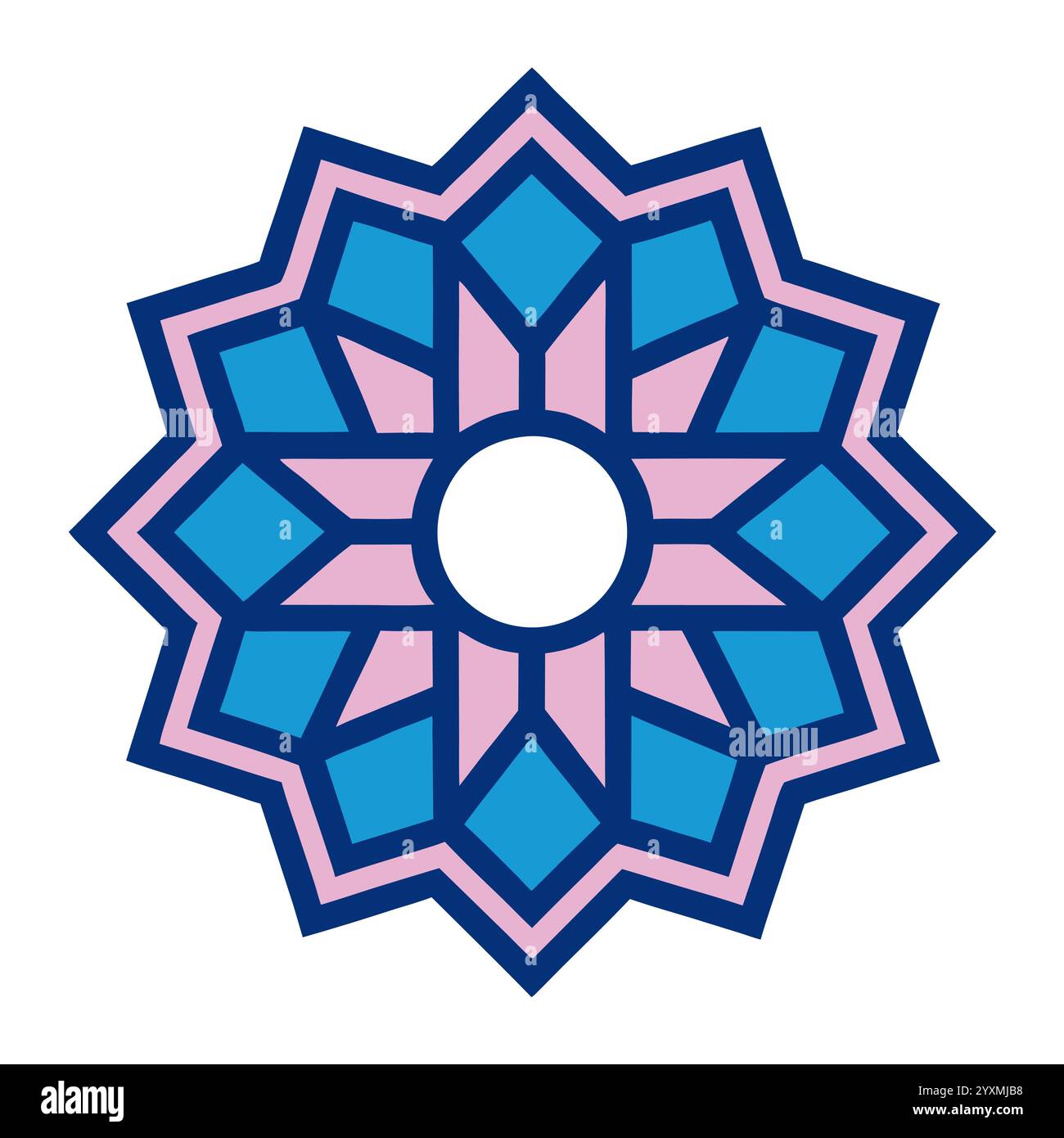 Beautiful Islamic Geometric Pattern - Elegant Arabic Star Design for ...