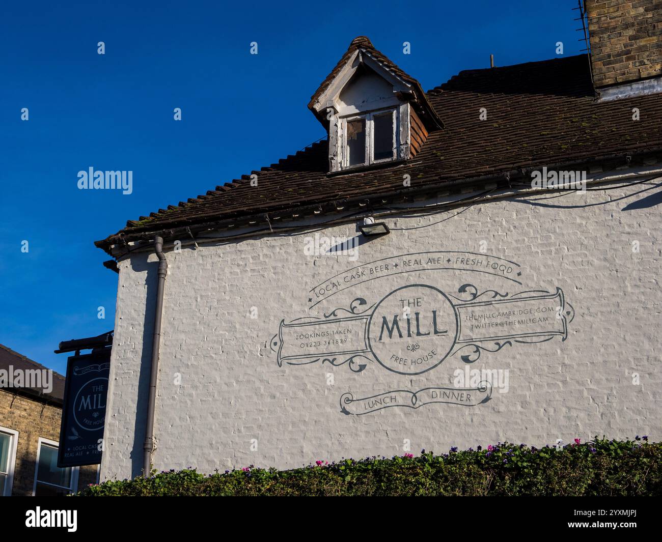 The Mill, Free House, Riverside Pub, Cambridge, Cambridgeshire, England ...