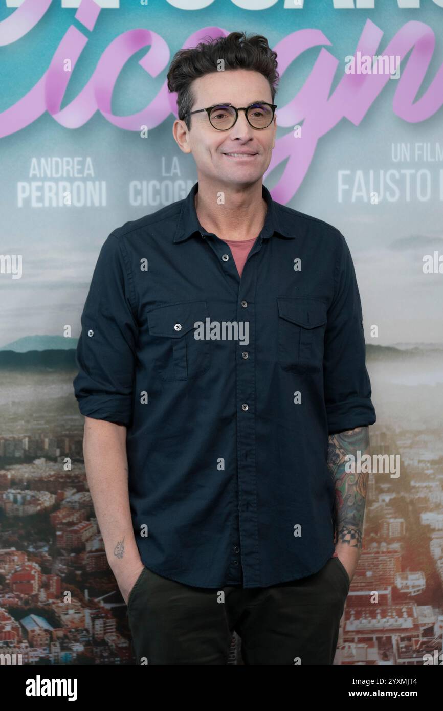 Rome, Italy, December 17, 2024 - Angelo Pintus attends at the photocall ...