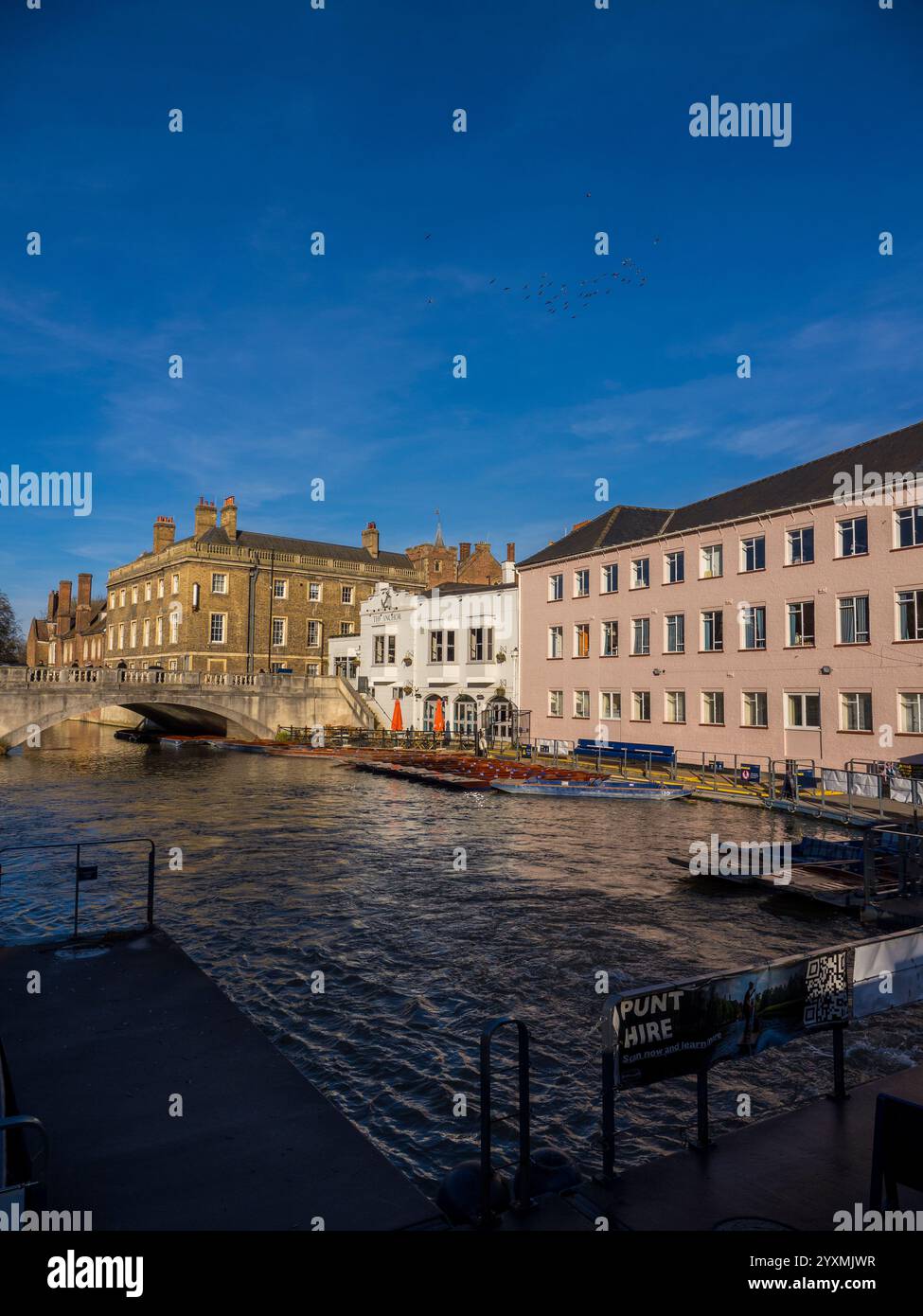 Silver street bridge cambridge hi-res stock photography and images - Alamy