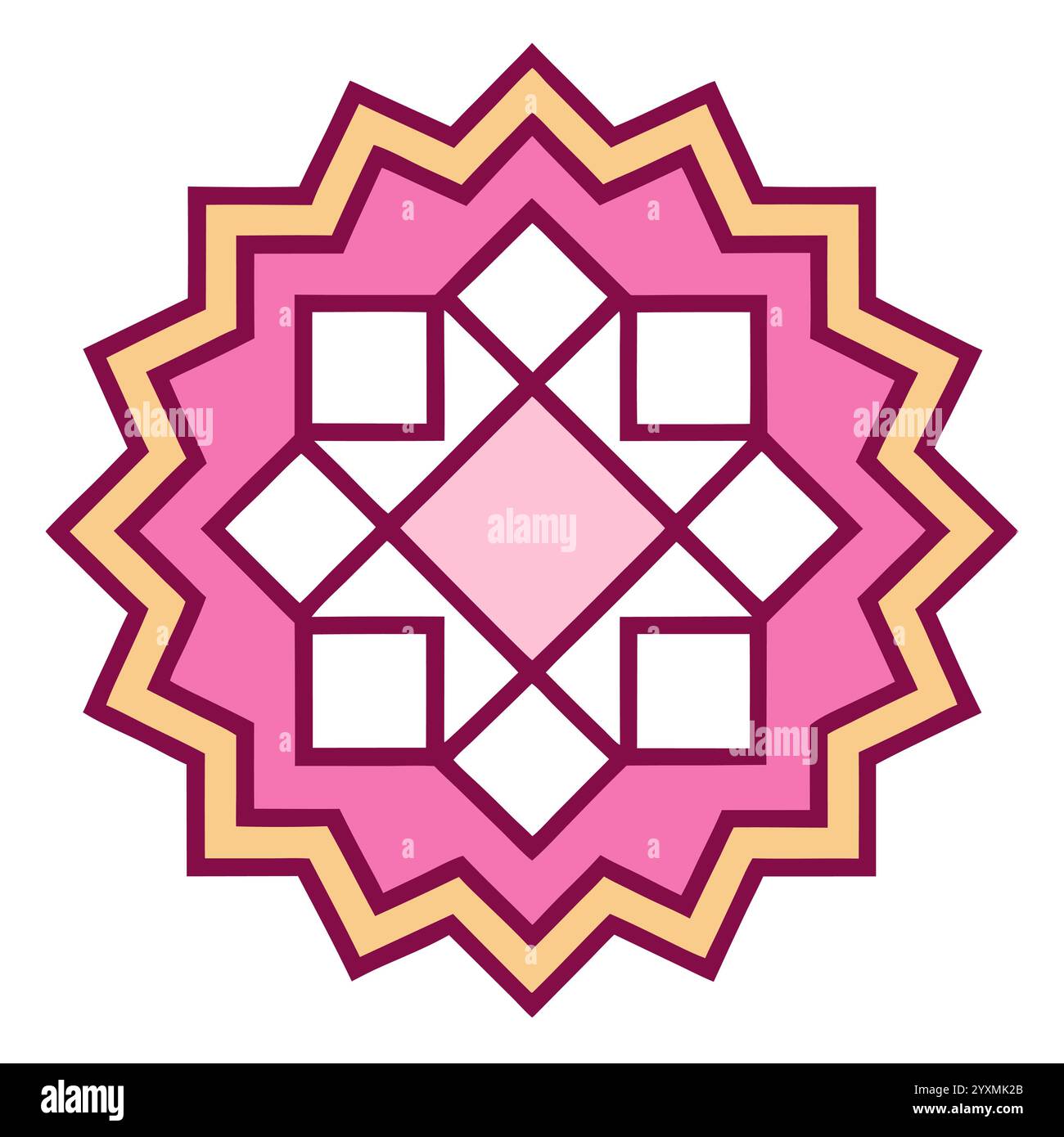 Beautiful Islamic Geometric Pattern - Elegant Arabic Star Design for ...