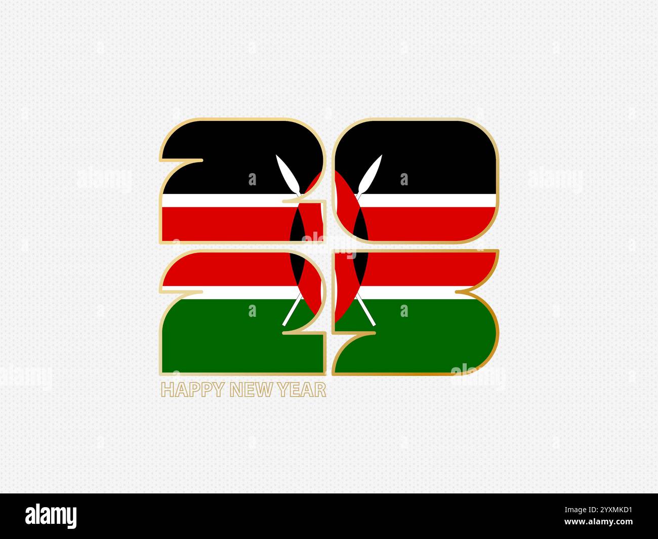 Kenya Flag Wth