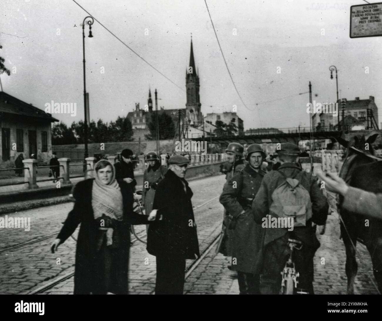 POLAND Edge of Warsaw. 1940-1941 Stock Photo - Alamy