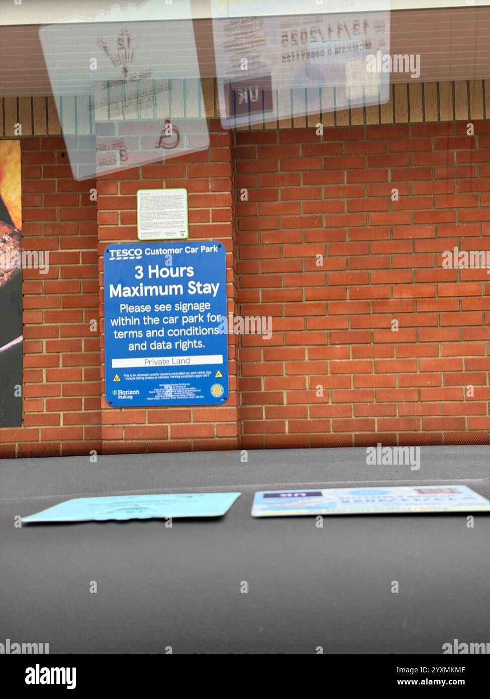 Ipswich, Suffolk - 17 December 2024 : Notice to TESCO disabled re car ...