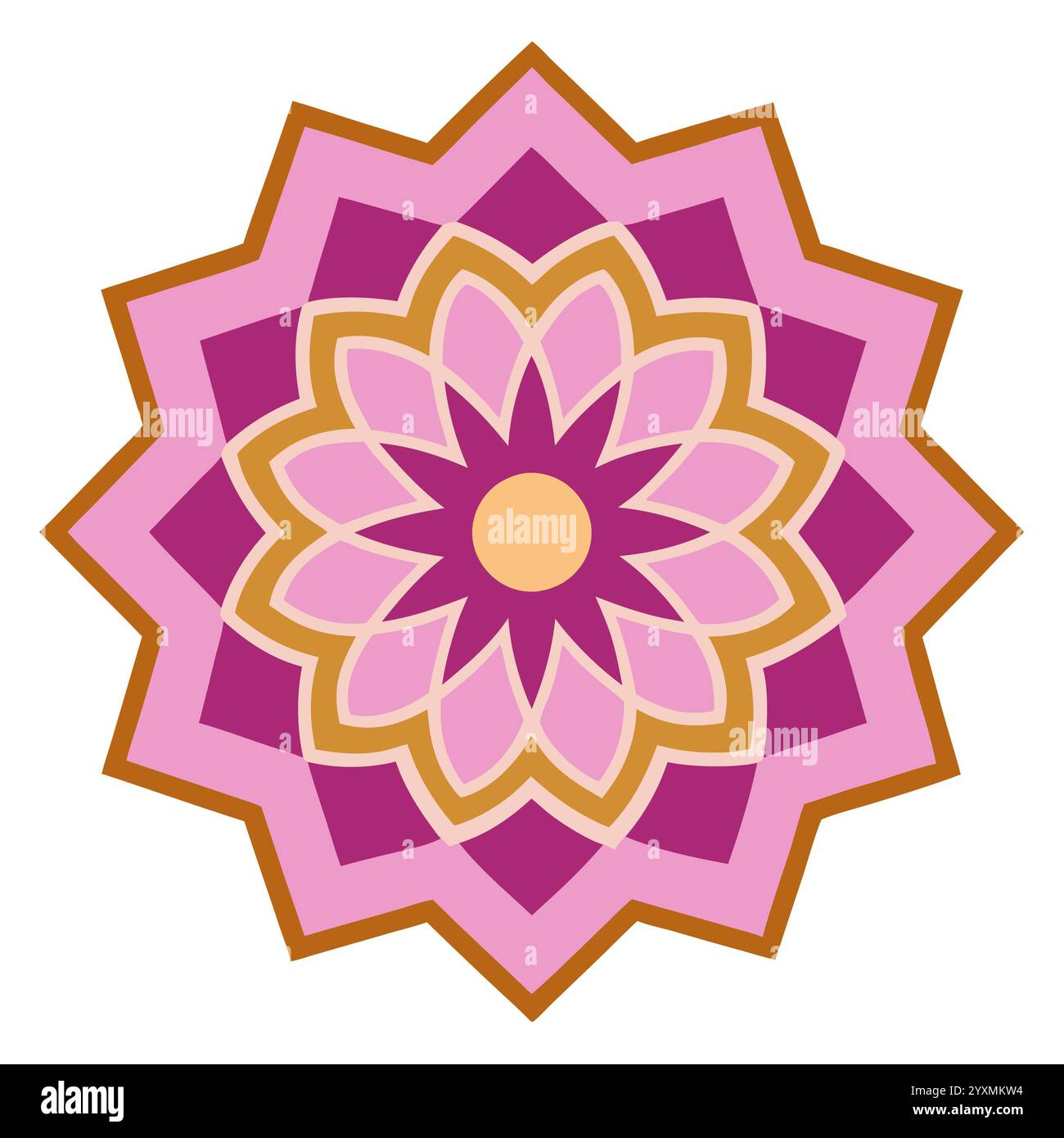 Beautiful Islamic Geometric Pattern - Elegant Arabic Star Design for ...