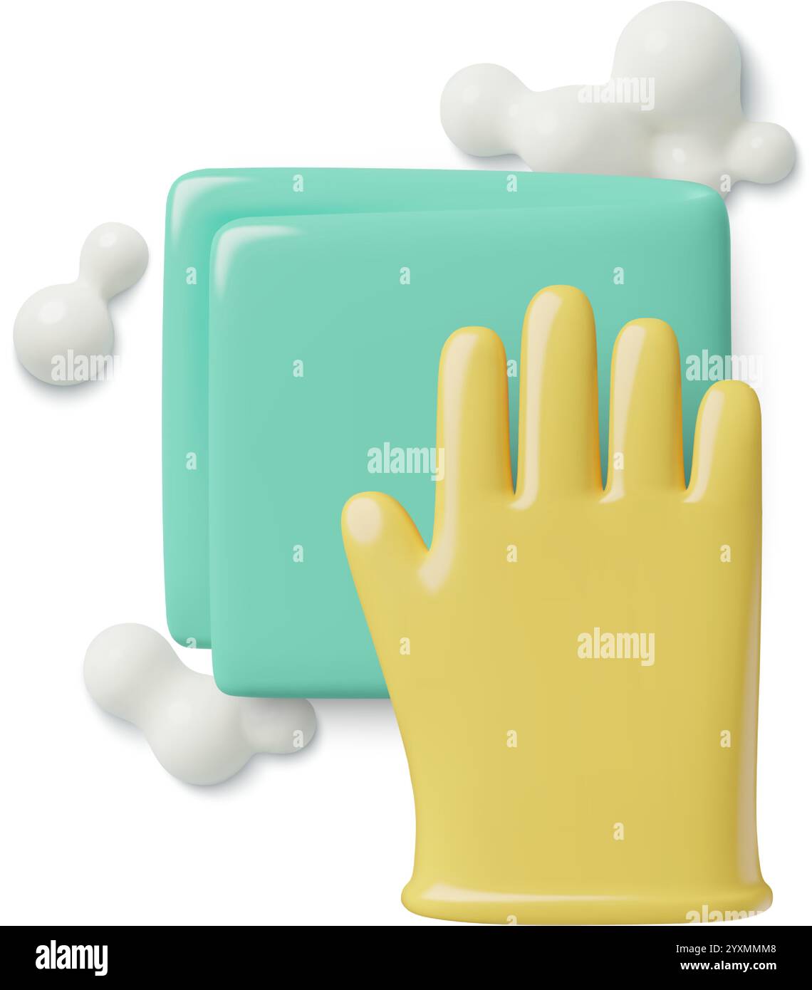 Hand washing soap emoji Stock Vector Images - Alamy