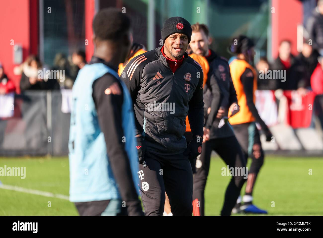 Vincent Kompany (FC Bayern Muenchen, Cheftrainer) beim Training, GER ...